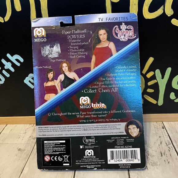 Toys | Mego Charmed Piper Halliwell Limited Edition 8 Inch Doll Figure ...
